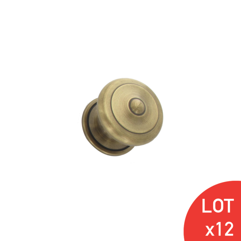 Pomello per porta d'ingresso rustico colore: bronzo antico/oro | Leroy ...