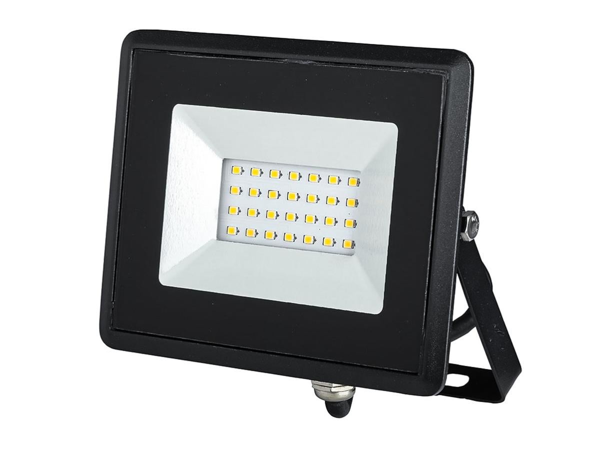 Faro Led Flood Light 20W Carcassa Nera IP65 Neutro 4000K Super Slim SKU ...