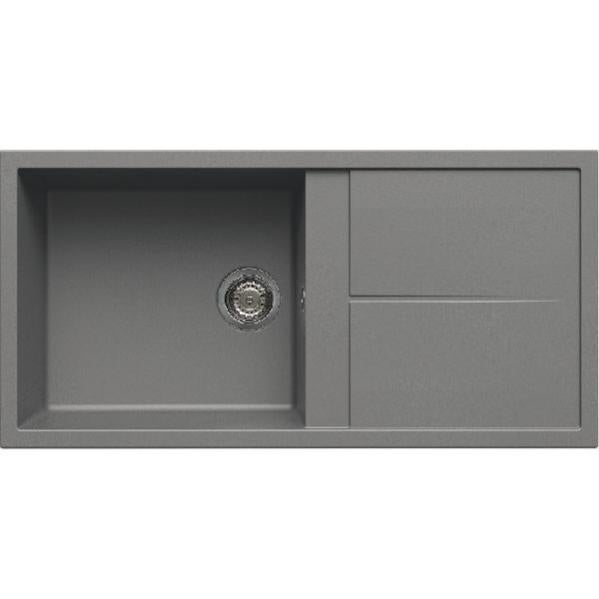 ELLECI LGU48048 Lavello Cucina 1 Vasca Con Gocciolatoio Dimensione 100 ...