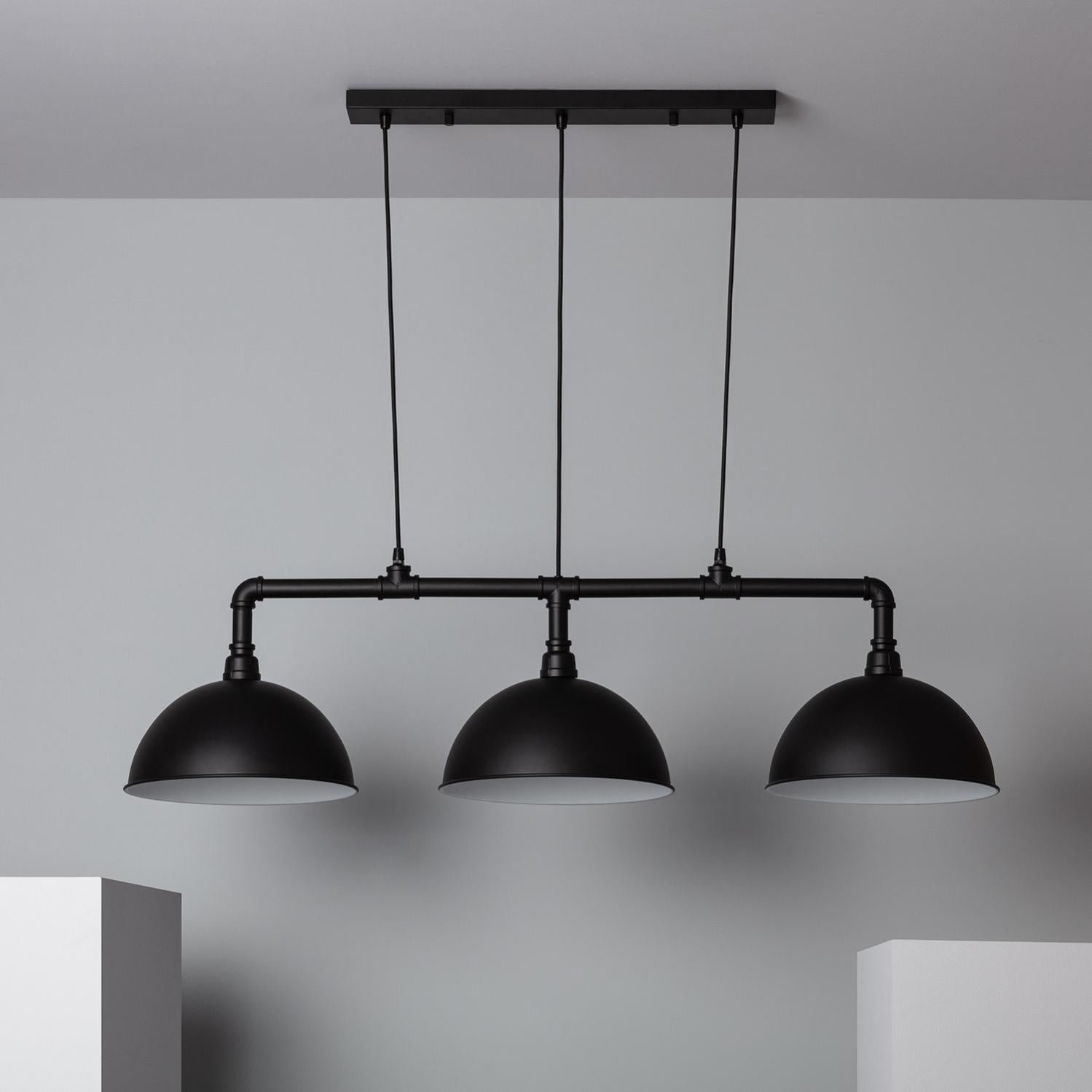 Ledkia Lampada a Sospensione Metallo Tuai Nero280 mm | Leroy Merlin