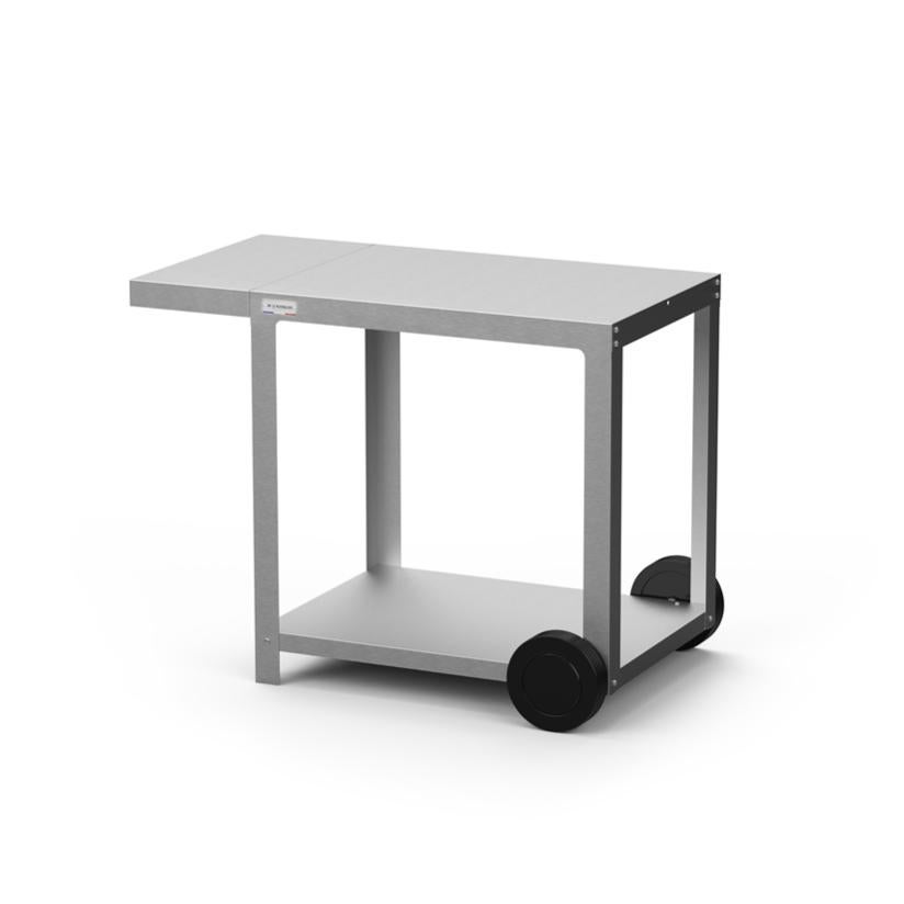Trolley vintage in acciaio inox puro - 97 x 63 x 75 cm | Leroy Merlin