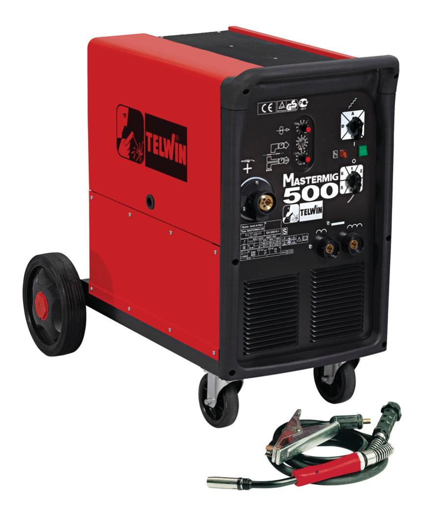 SALDATRICE FILO CONTINUO 230/400v MASTERMIG 500 TELWIN GAS- cod. 827007 | Leroy Merlin