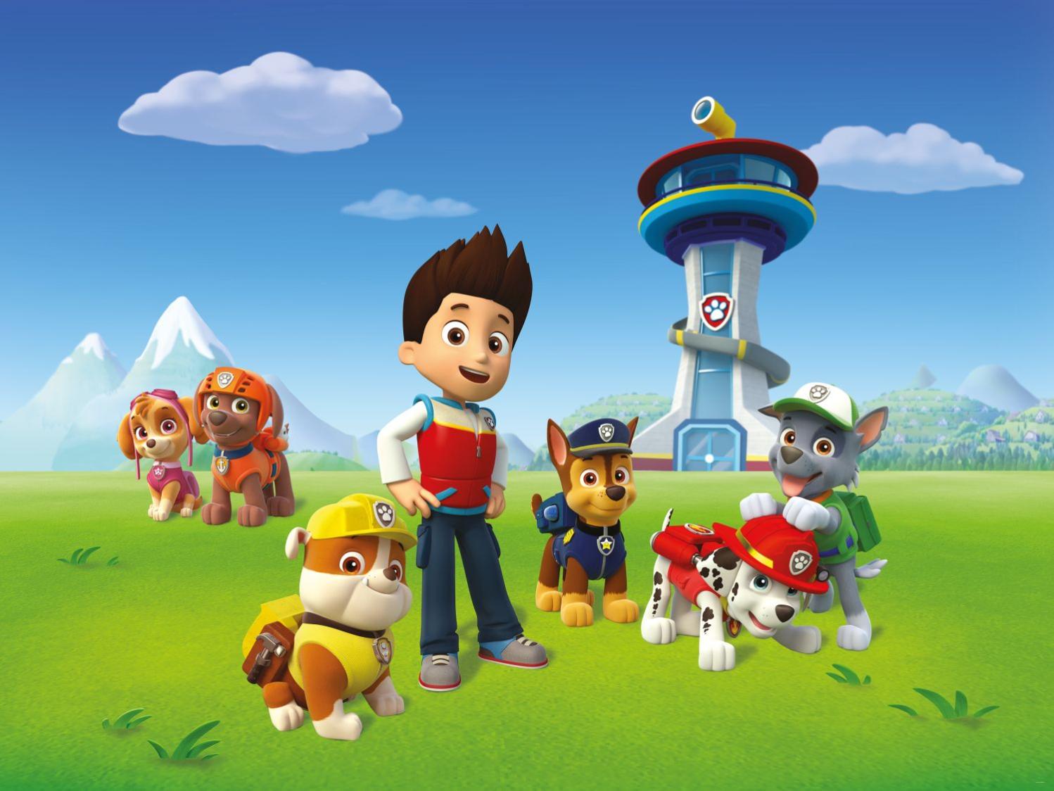 Papier Peint Panoramique 0 PAW Patrol La Pat Patrouille Bleu Vert Papier Peint Panoramique 0 PAW Patrol La Pat Patrouille Bleu Vert
