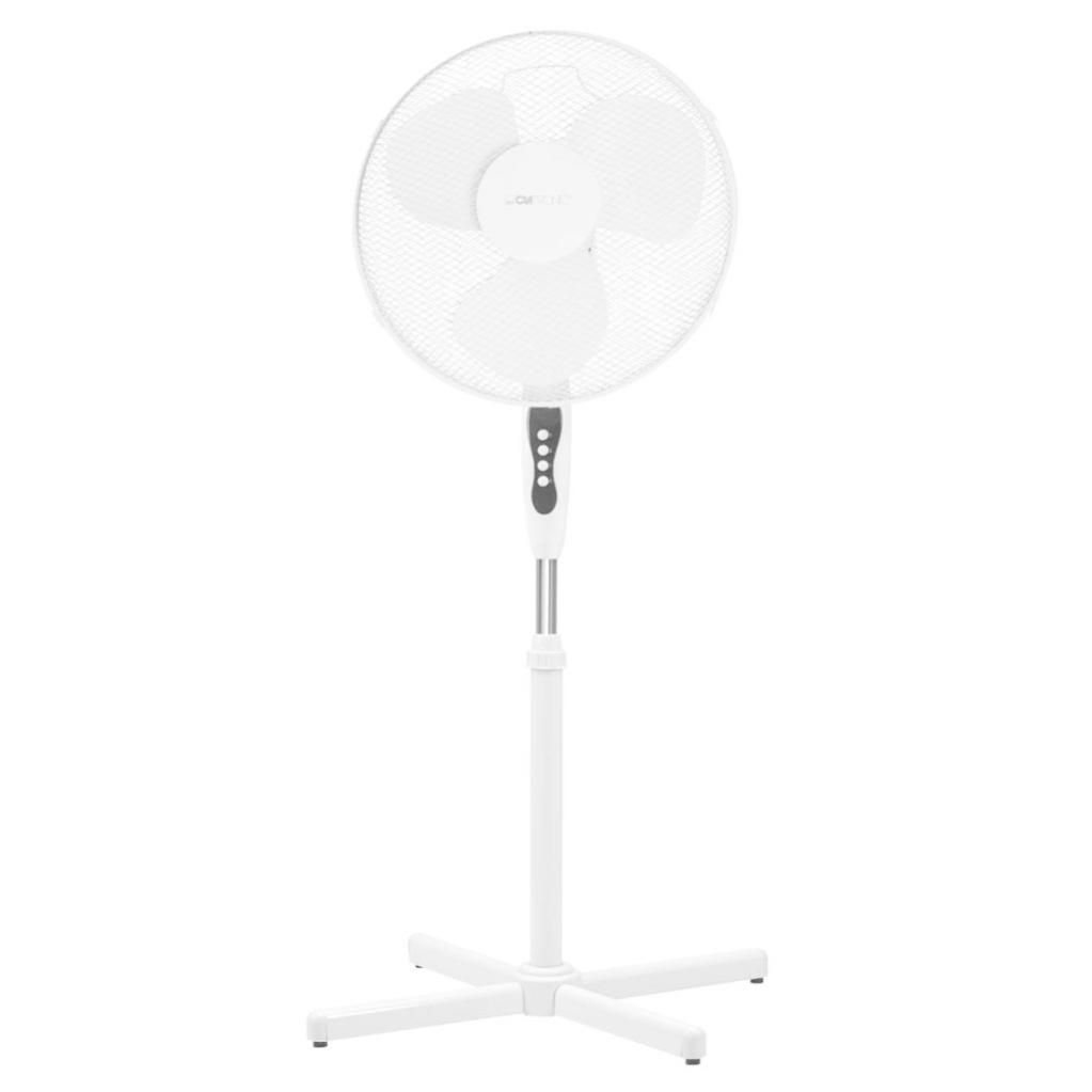 Ventilateur Sur Pied Vl 3603 S 40 Cm 45 W Blanc Clatronic Leroy Merlin