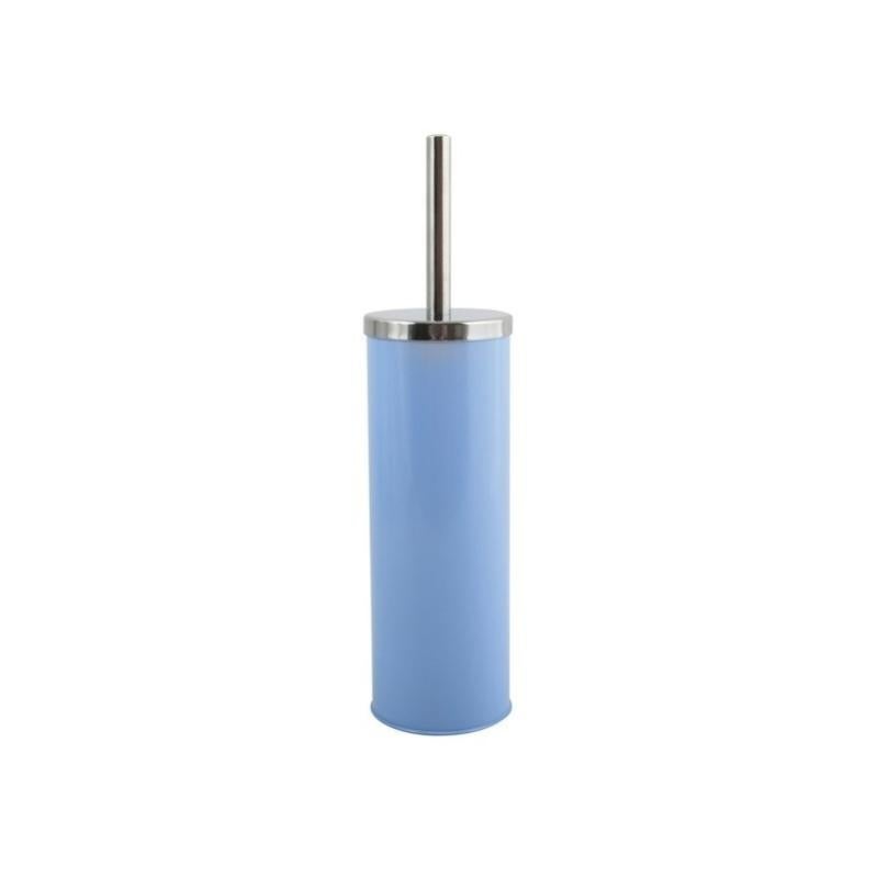 ESCOBILLA DE BANO METAL Y ACERO INOXIDABLE PASTEL AZUL 7451C | Leroy Merlin