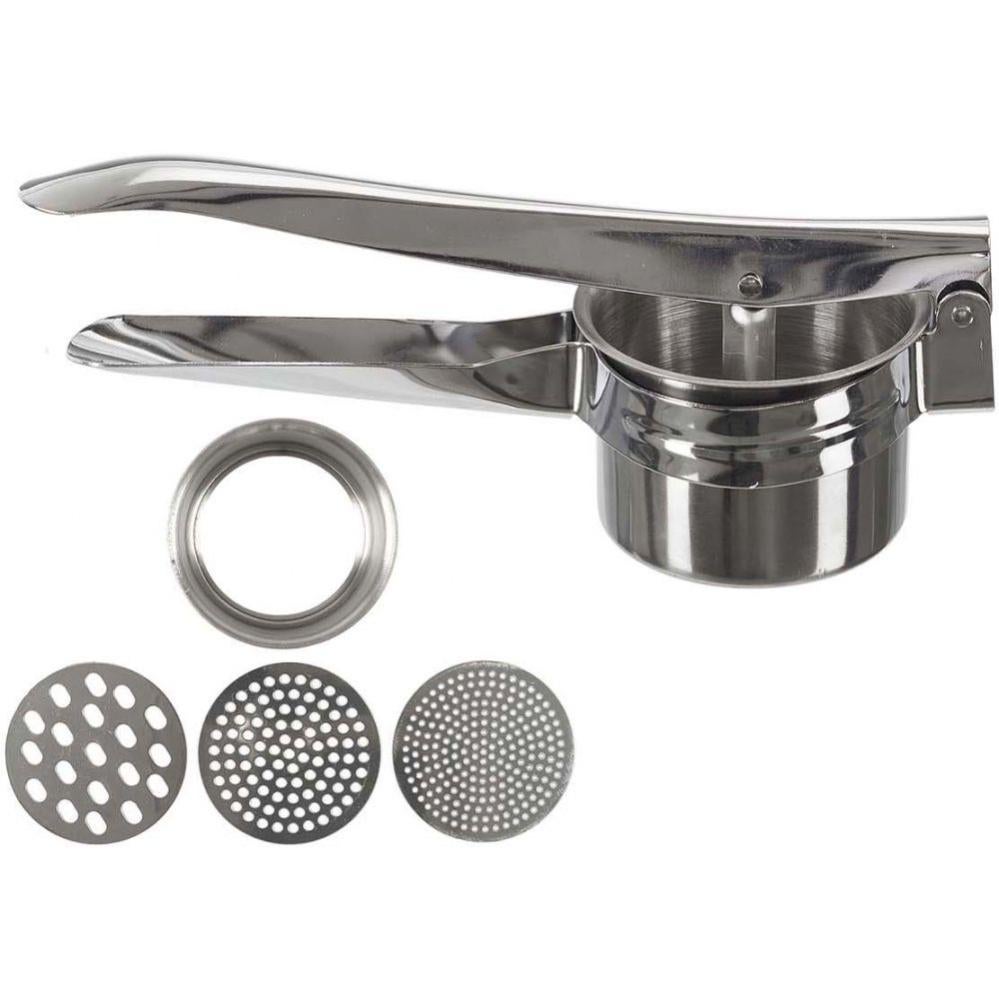 Pressa per purea in acciaio inox con 3 grattugie | Leroy Merlin