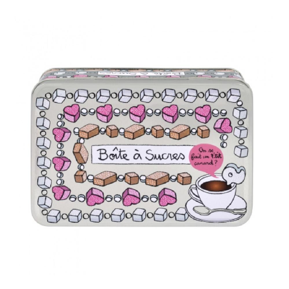 Boite à sucres métal décorée | Leroy Merlin