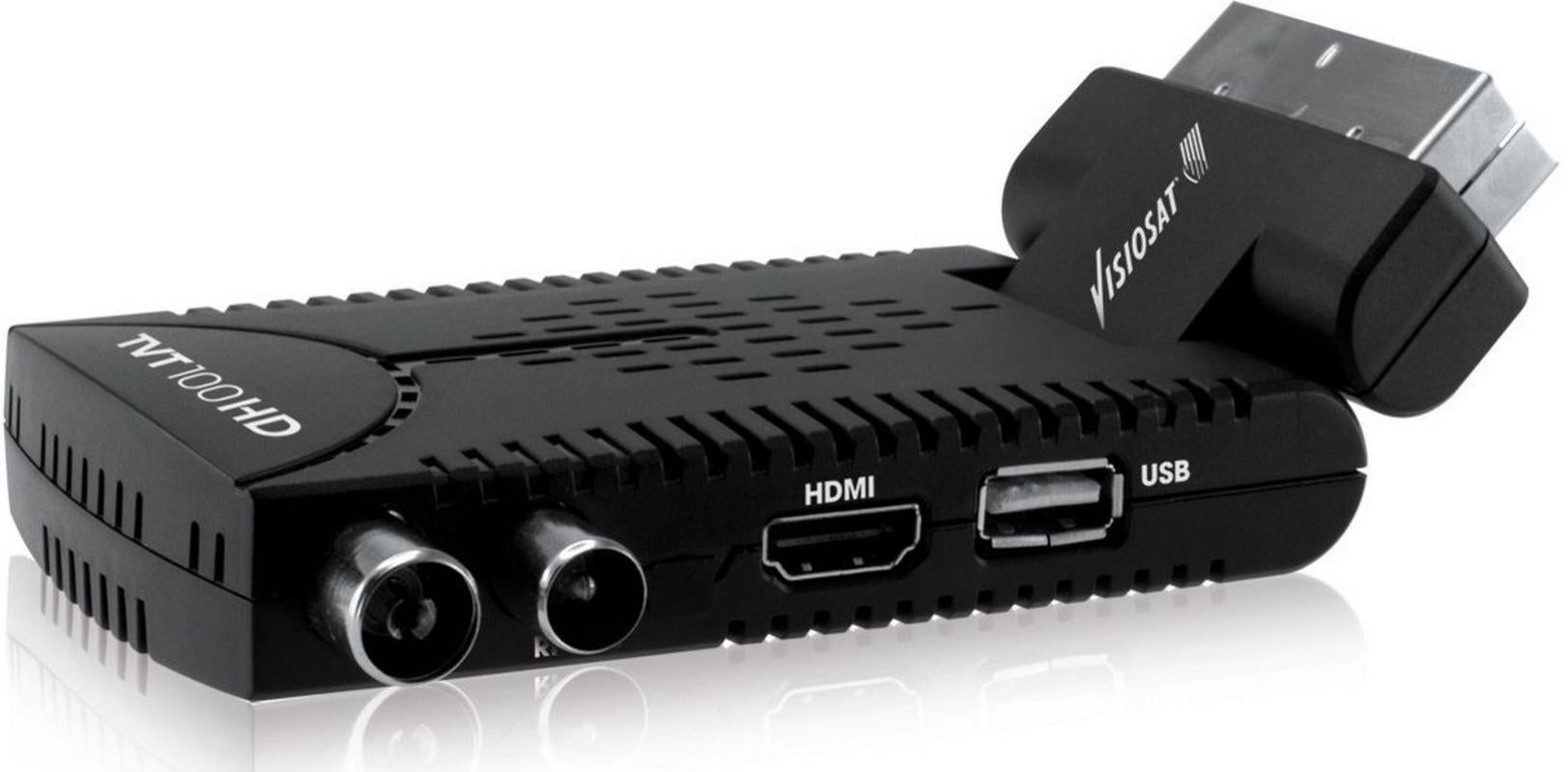 Récepteur numérique tnt hd et sd - Cahors TVT100HD | Leroy Merlin