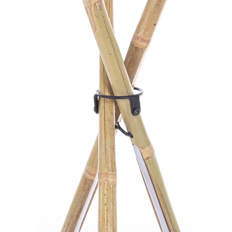 Piantana Led Treppiede Altezza 109 Cm In Legno Di Bamboo Bizzotto | Leroy Merlin