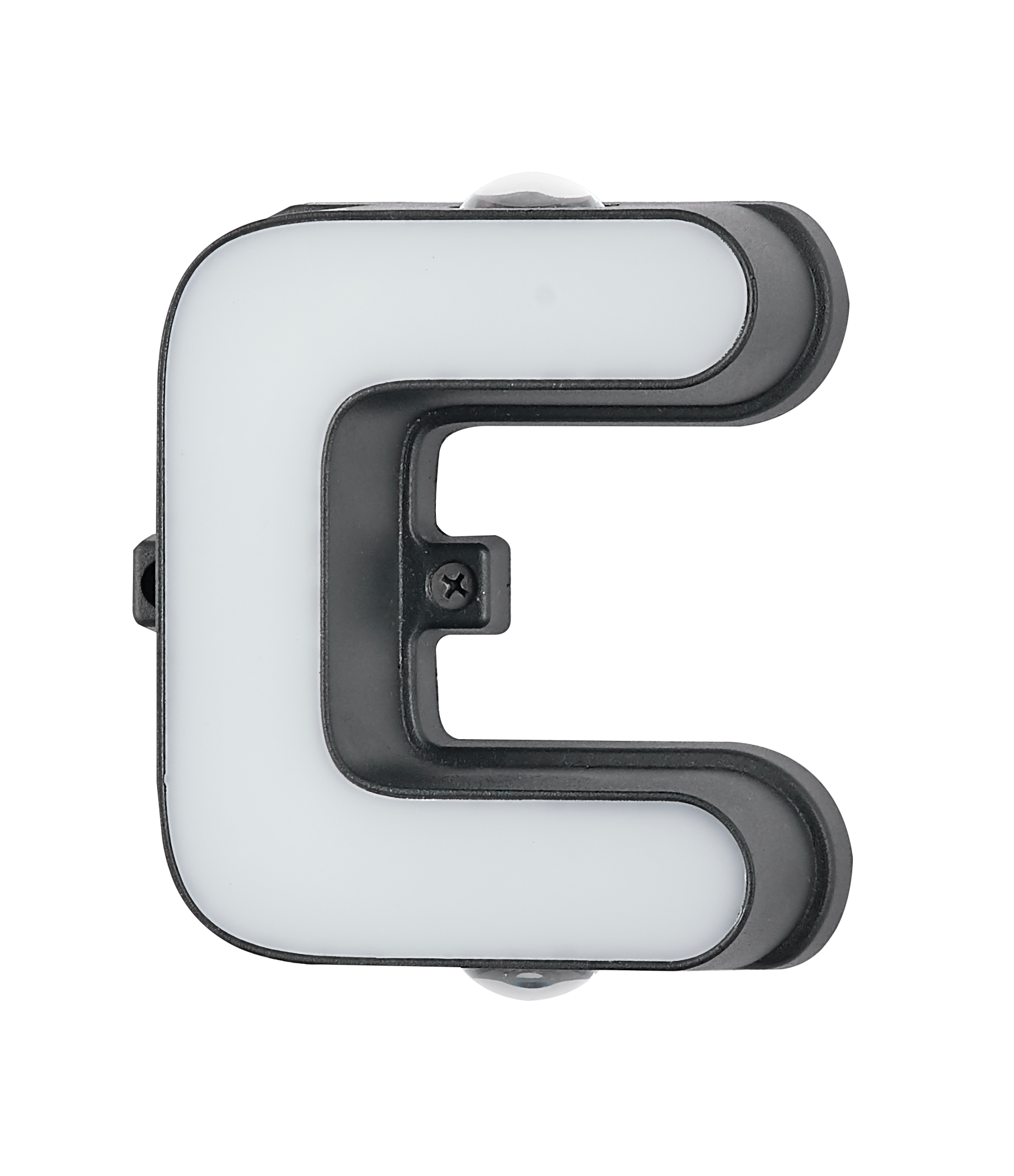 Lettera C, applicare lettera 220V alluminio per segni 13 * 5.5cm ...