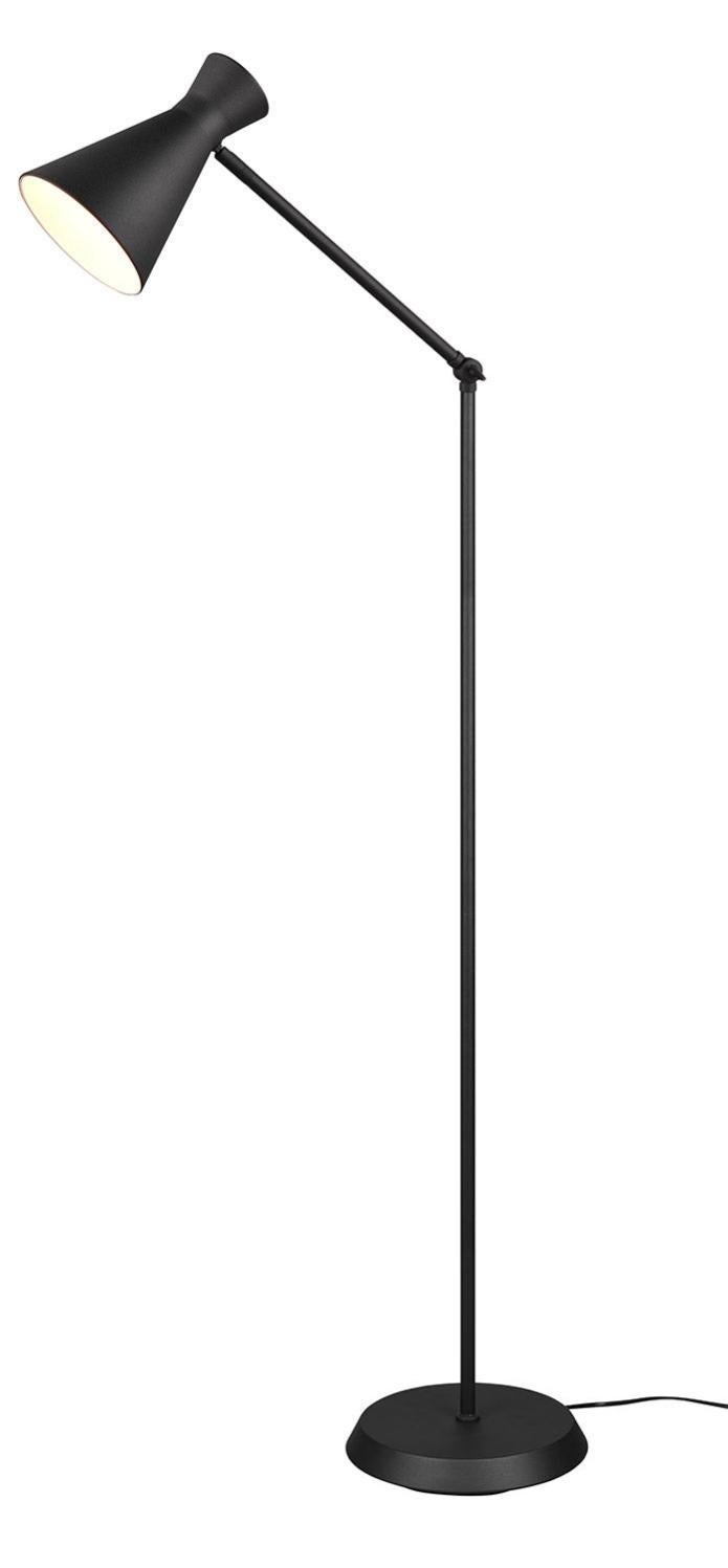 Piantana da Interno Attacco E27 in Metallo Nero Opaco | Leroy Merlin