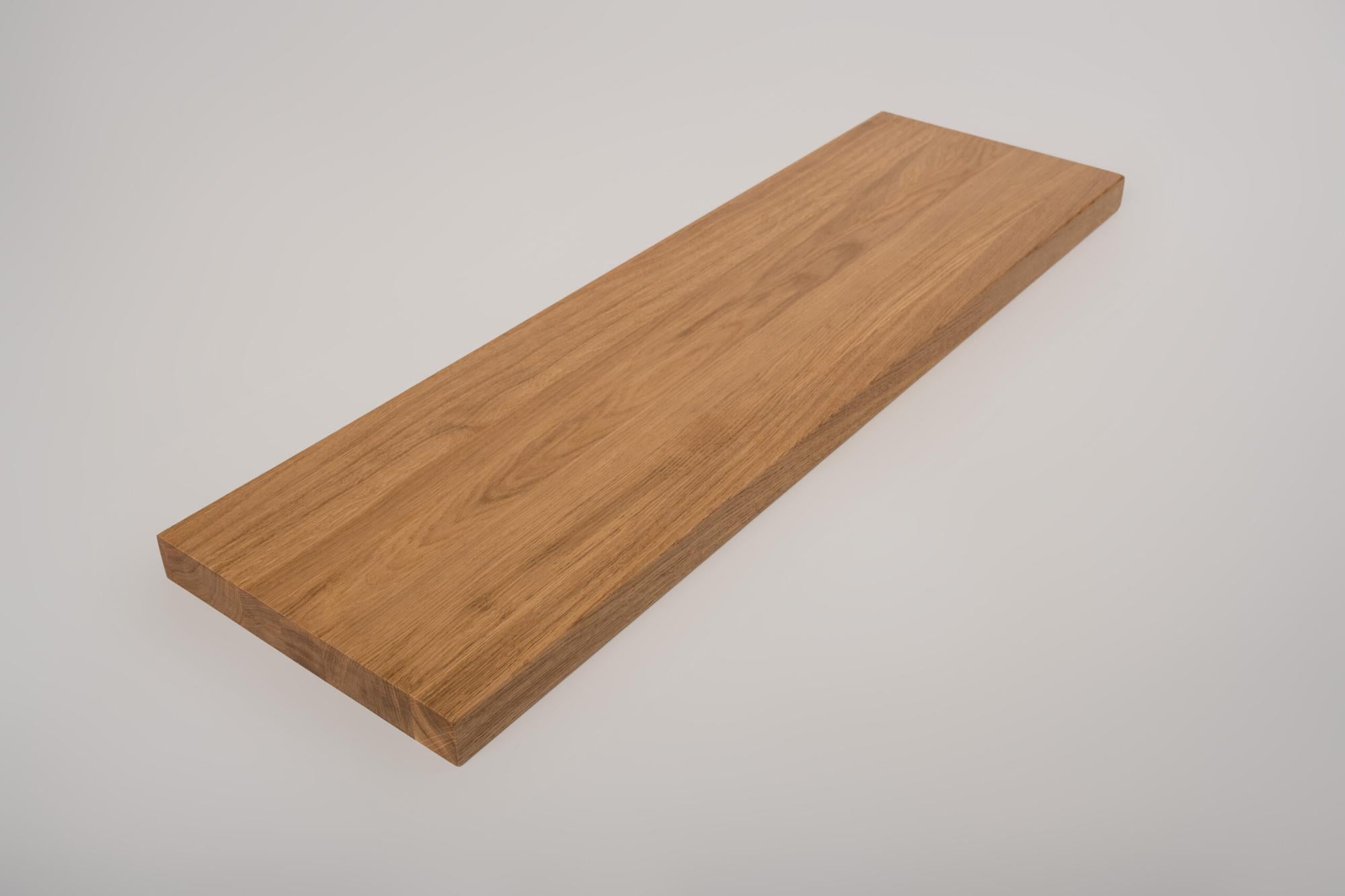 Panel de Roble sin Nudos, Cepillado y Acabado, 1000x300x45. | Leroy Merlin