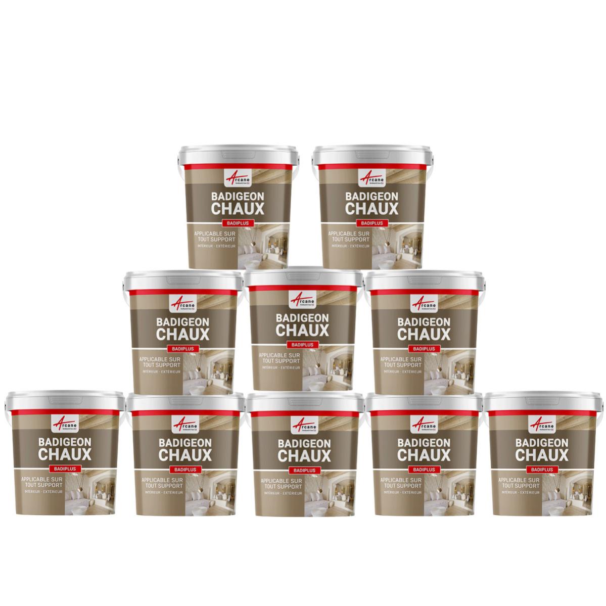 Intonaco a Calce per Muri Interni e Facciate Esterne - BADIPLUS-10 x 20 ...