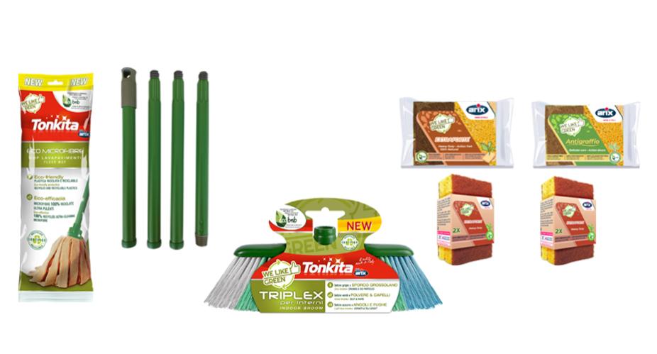 Arix kit eco,8 spugne stoviglie in cellulosa,fibra eco antigraffio e ...