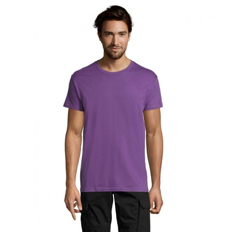 Sol's - Tee-shirt unisexe col rond REGENT - Violet Clair - L | Leroy Merlin
