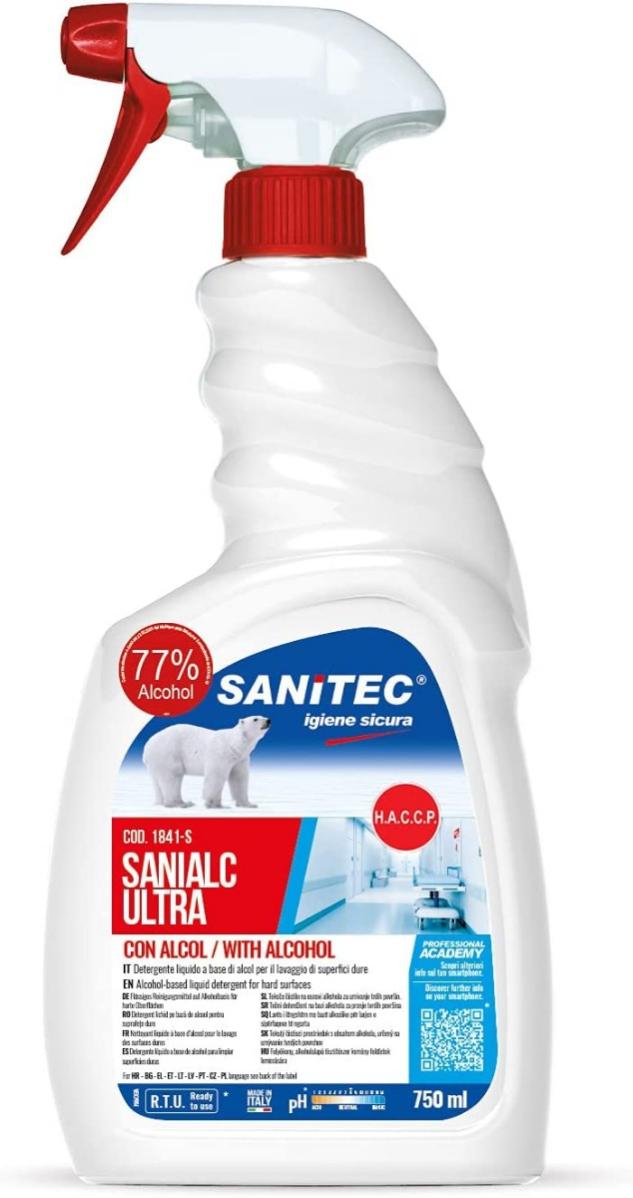 SANITEC - SANIALC ULTRA CON ALCOOL COD. 1841-S ML750 | Leroy Merlin