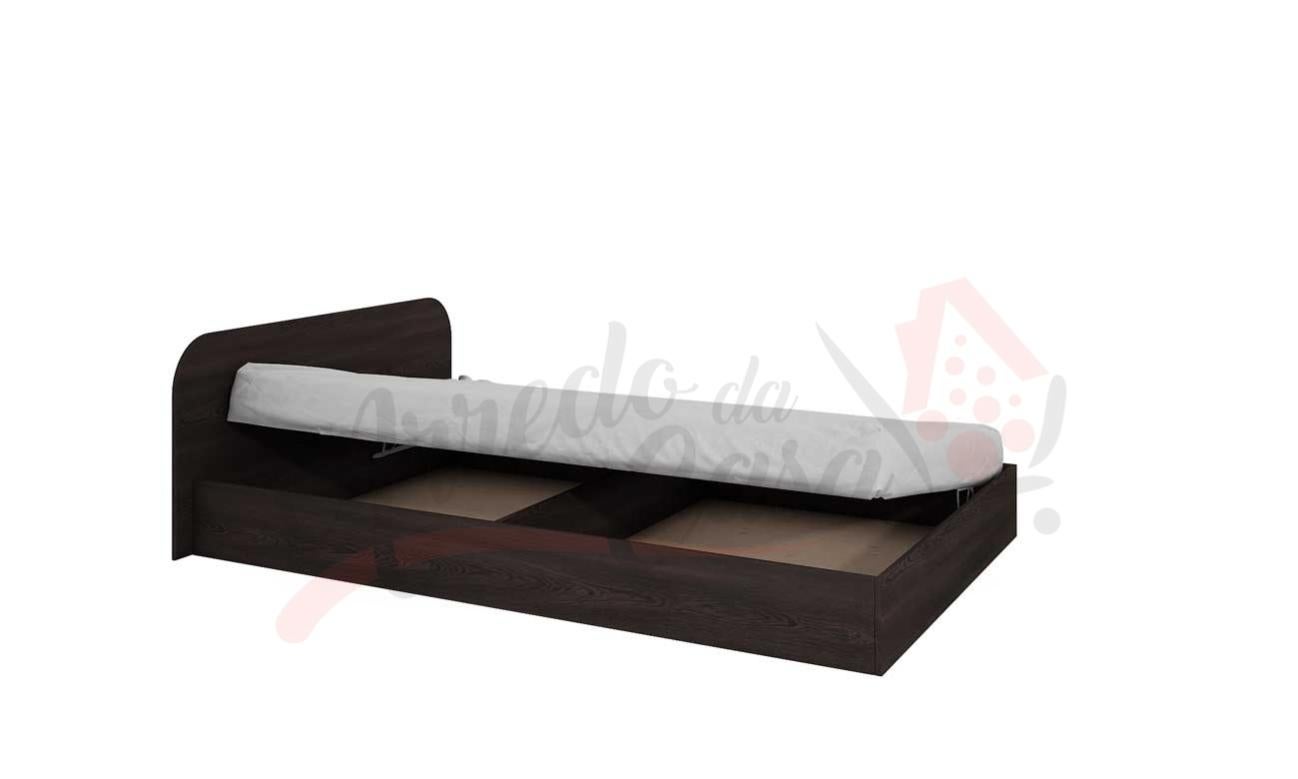 Letto singolo moderno a una piazza e mezza con contenitore LI2003 ...