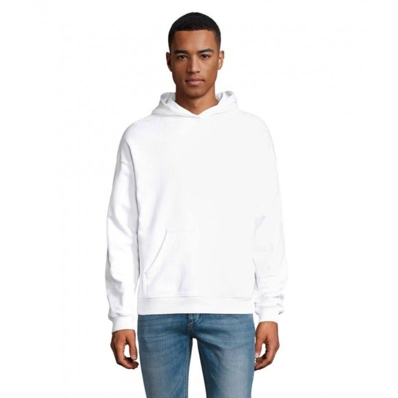 Sol's - Sweat-shirt unisexe à capuche CONNOR - Blanc - XS | Leroy Merlin