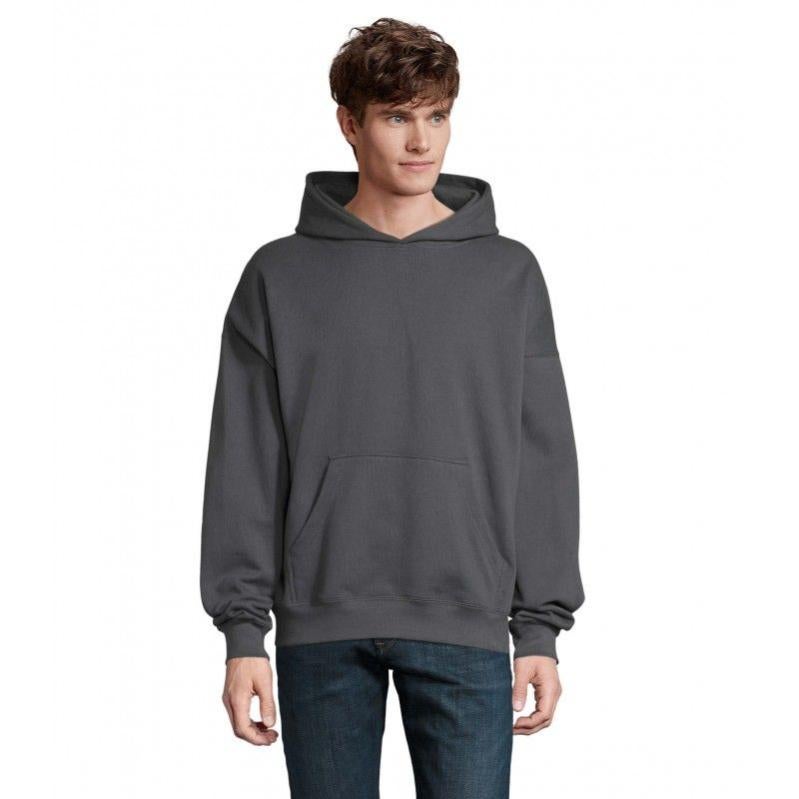 Sol's - Sweat-shirt unisexe à capuche CONNOR - Gris Souris - L | Leroy ...