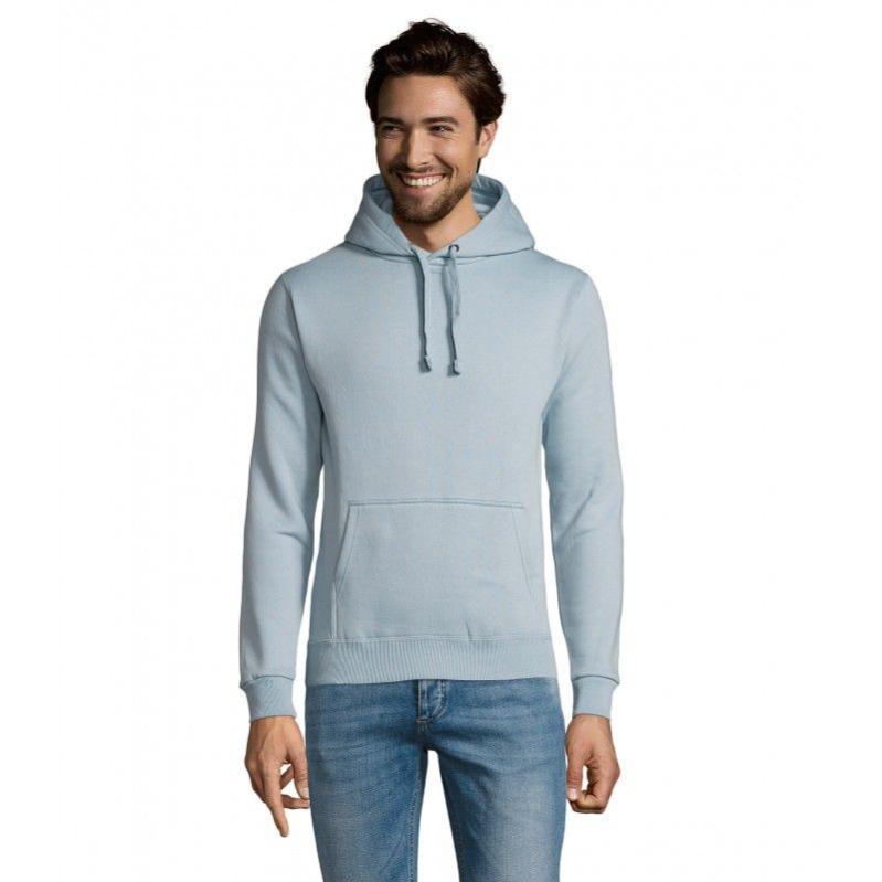Sol's - Sweat-shirt homme à capuche SPENCER - Bleu Clair - L | Leroy Merlin