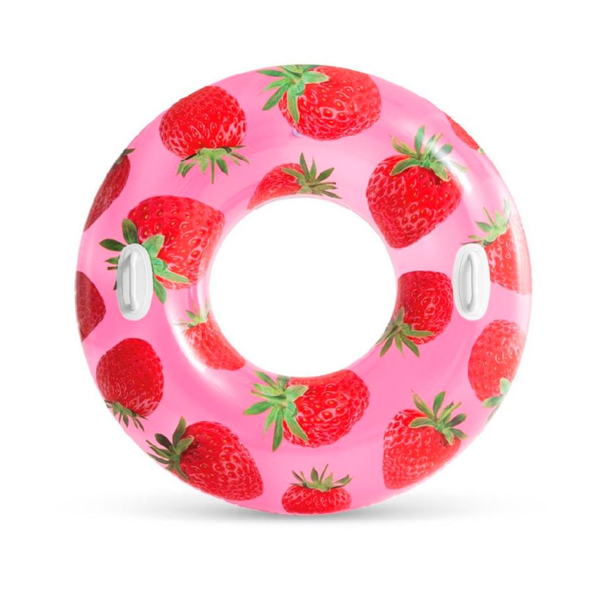 Rueda hinchable Tropical Fruits Intex diseño frutas Ø107 cm | Leroy Merlin