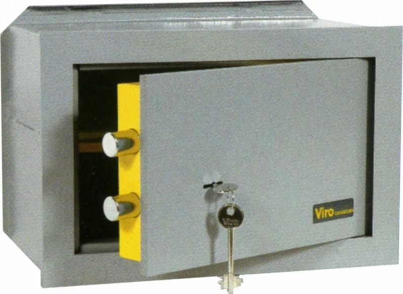 CASSAFORTE A MURO C/CHIAVE VIRO 31X20X15CM (4552.15) | Leroy Merlin