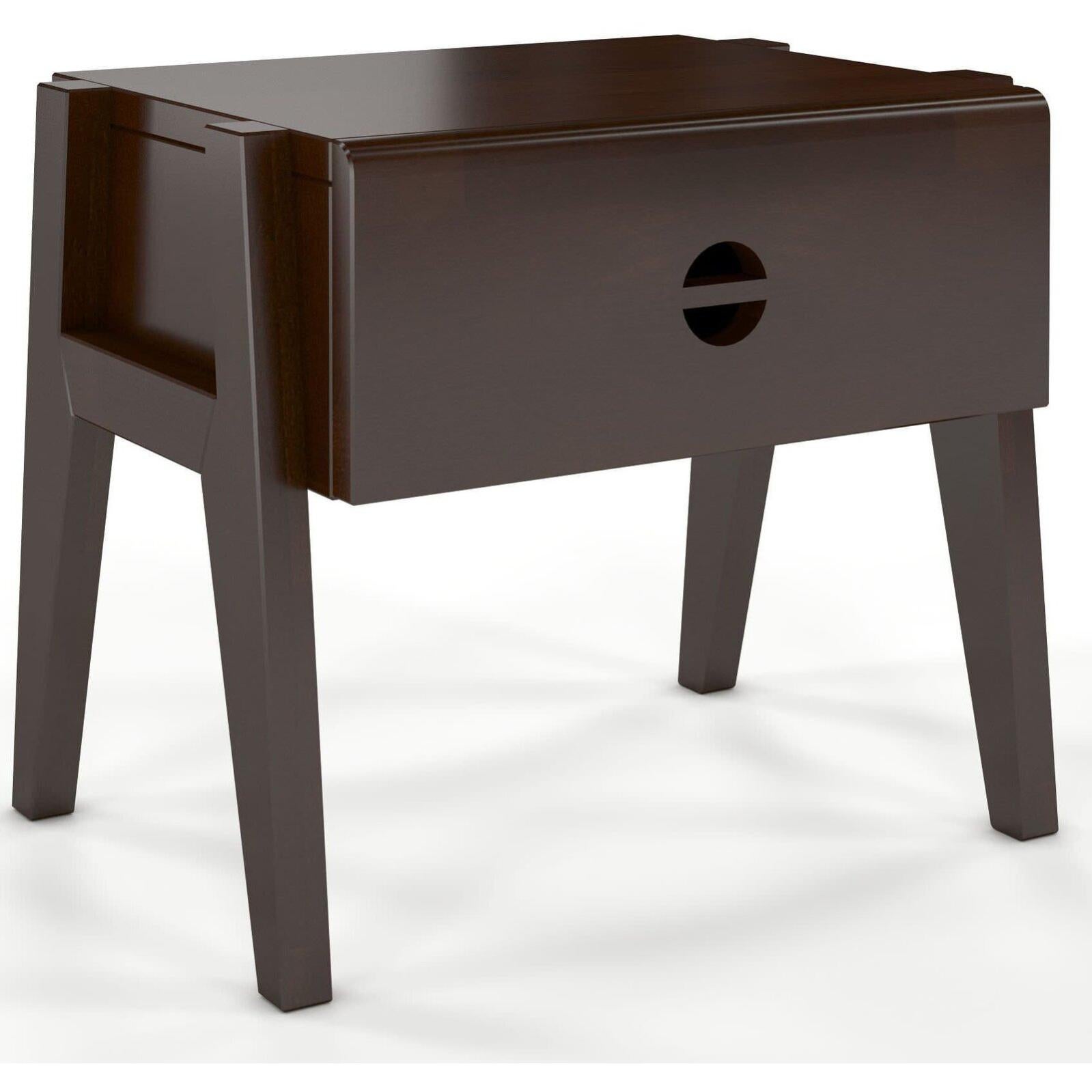 Table de chevet visby radom hêtre Palissandre | Leroy Merlin