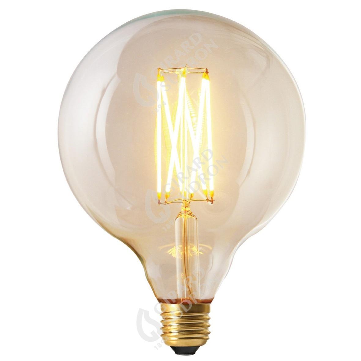 GLOBE G125 FILAMENT LED 6W E27 2300K 490LM DIM. CL. RA>90 | Leroy Merlin