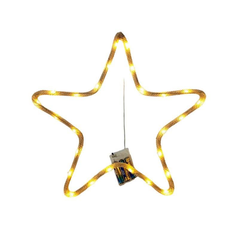 Estrella de Navidad luminosa 26 luces 40 cm | Leroy Merlin