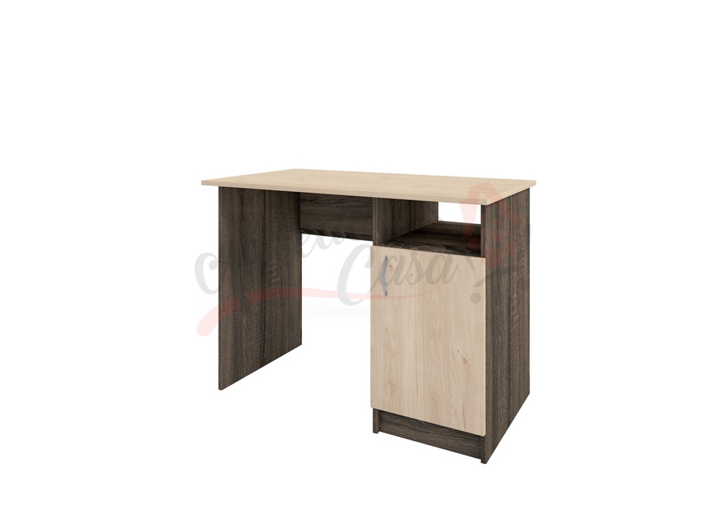 Scrivania da camera moderna con uno sportello SCI16 100x73,1 rovere ...