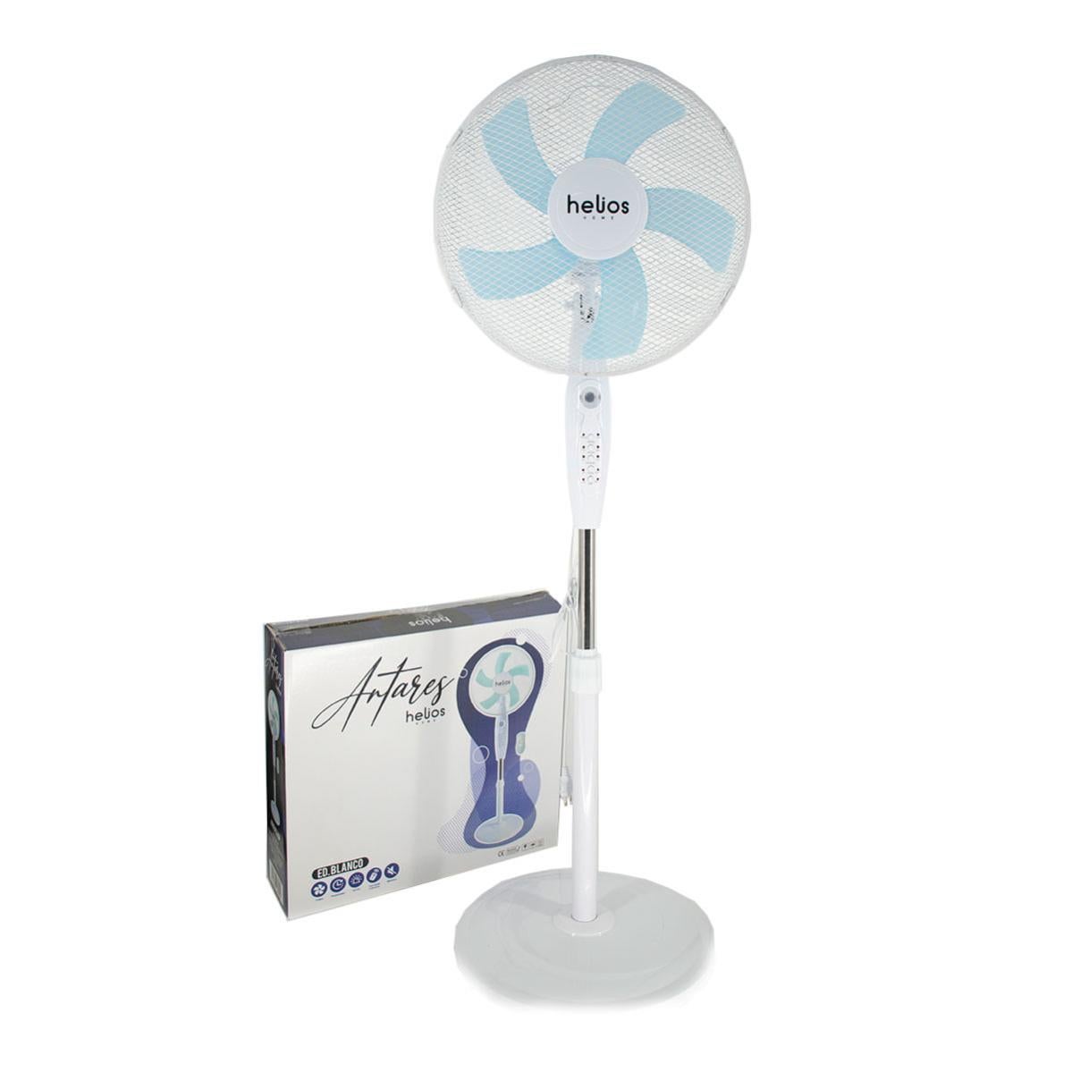 Ventilador de pie Antares FS-40-A003R Helios Home 45W 130 cm | Leroy Merlin