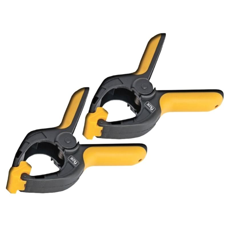 Juego de 2 abrazaderas Flux 100mm | Leroy Merlin