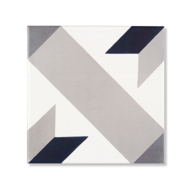 Carrelage Premium Effet Carreau Ciment Sol Mur Estany L 20 X L 20 Cm