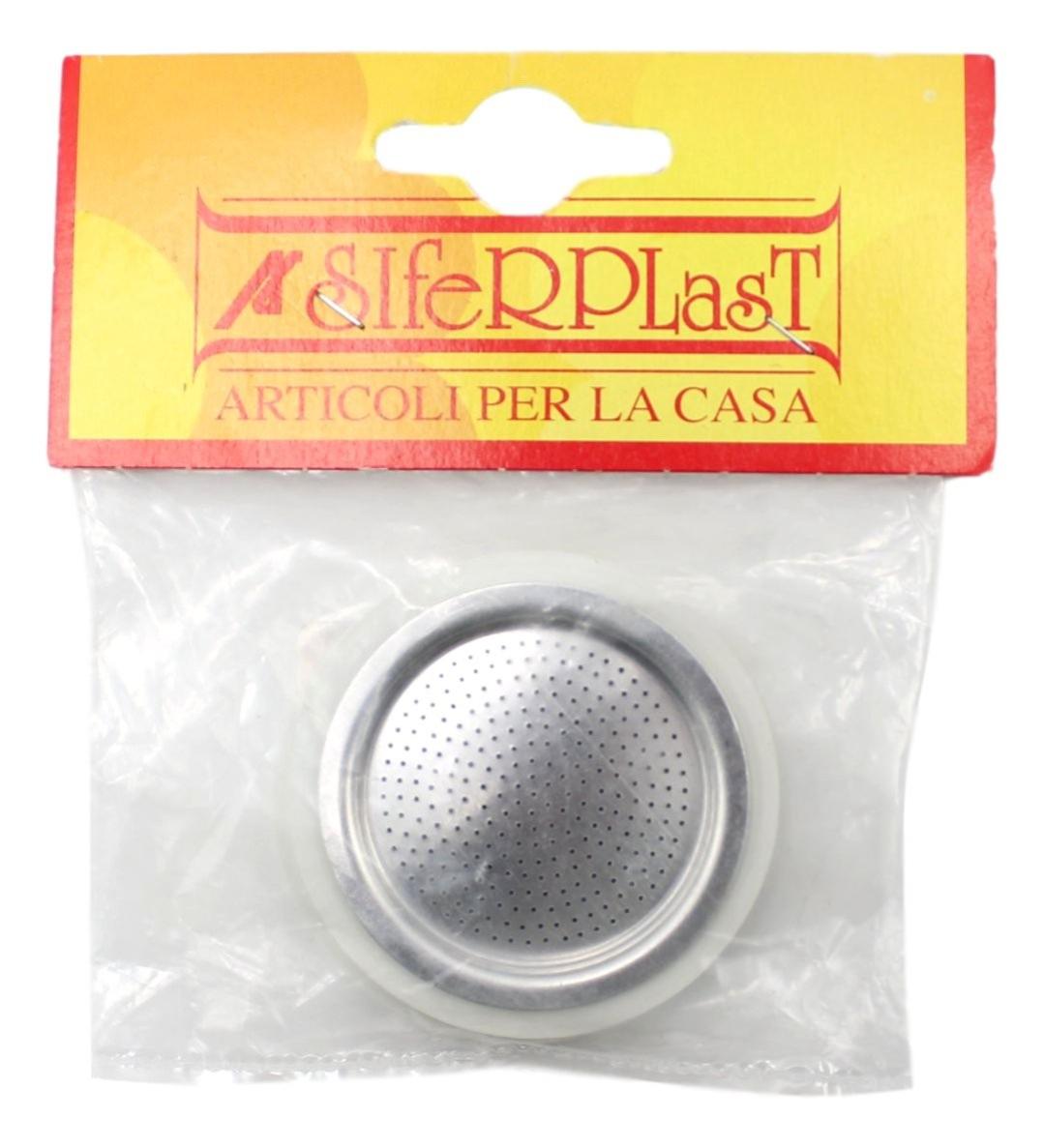 SIFERPLAST 3 GUARNIZIONI + 1 FILTRO MOKA 2 TAZZE | Leroy Merlin
