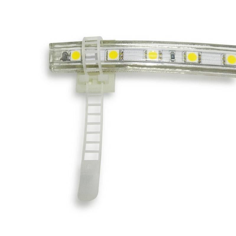Fascetta in plastica per strisce LED con base adesiva 3M | Leroy Merlin