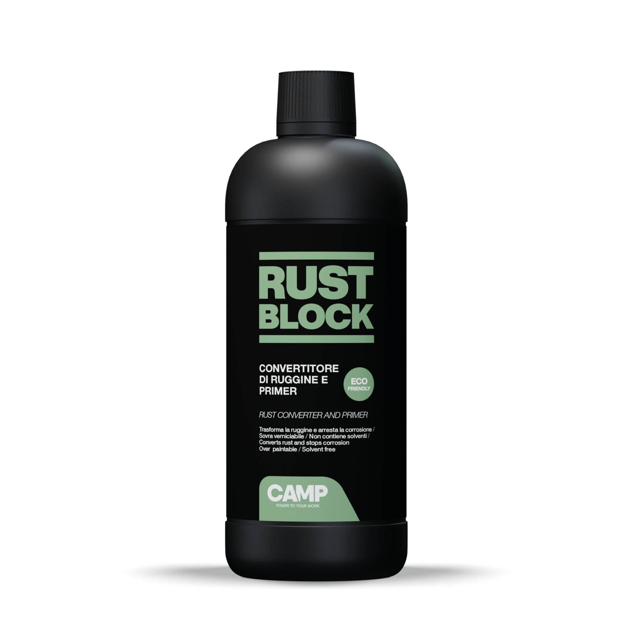 Camp RUST BLOCK CONVERTIRUGGINE E PRIMER, Converte e blocca la ruggine ...