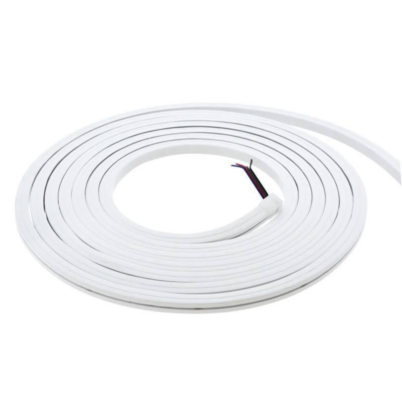 Neon Flex LED 24V DC - 10X10mm - 5 metri - IP67 - 14W/m - Flessione ...