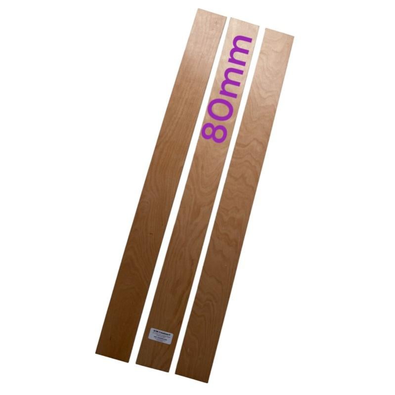 Lot de 3 lattes lit sommier 70 cm 700 x 80 x 8 mm 7 plis, latte pour ...
