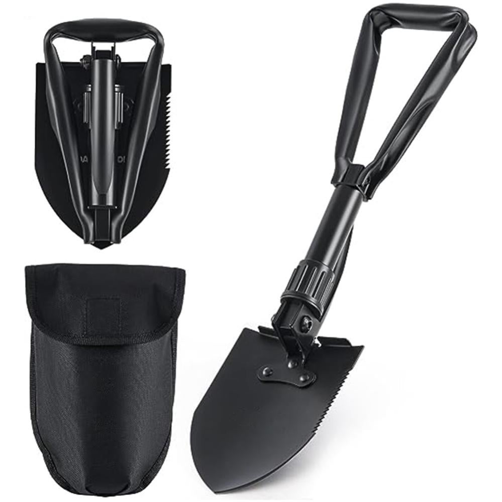 Noir Mini Pelle Pliante, Outil De Creusement De Tranchée De Survie ...