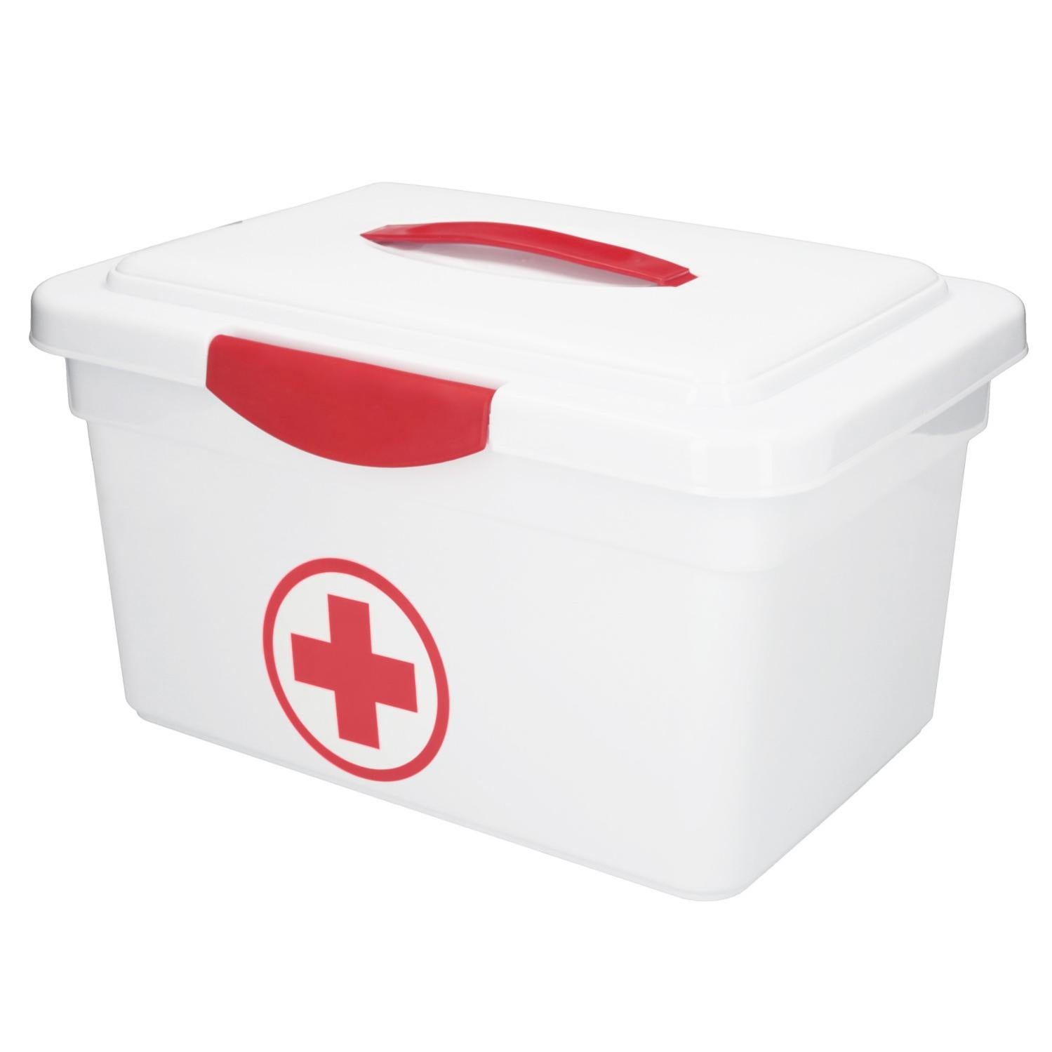Botiquin Plastico Con Asa Oryx 35,5x23,5x21 cm. | Leroy Merlin
