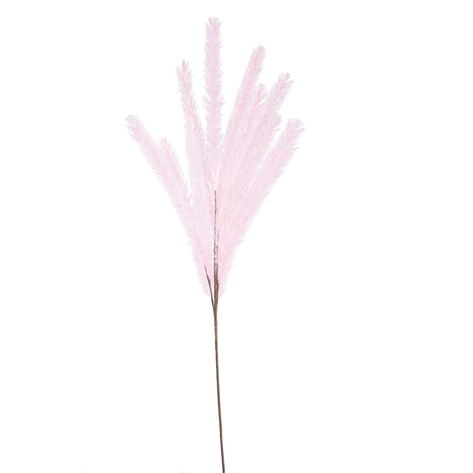 Ramo decorativo "Pavone" color Rosa Ø 10 x h 90 cm / Default Title ...