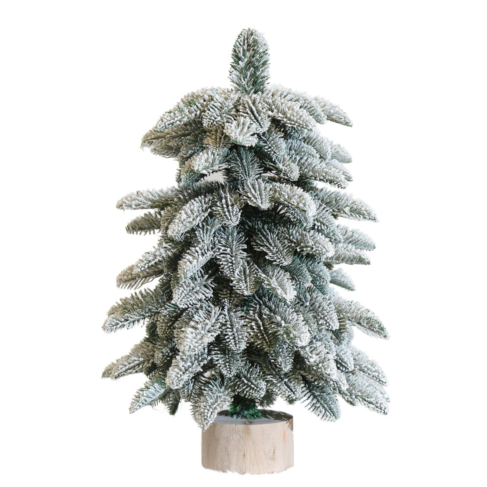 Albero di natale pinetto innevato "Dream" in PE effetto Real Touch e ...