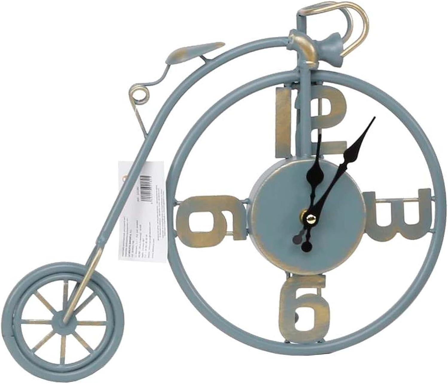 Reloj de mesa bicicleta vintage - Azul | Leroy Merlin