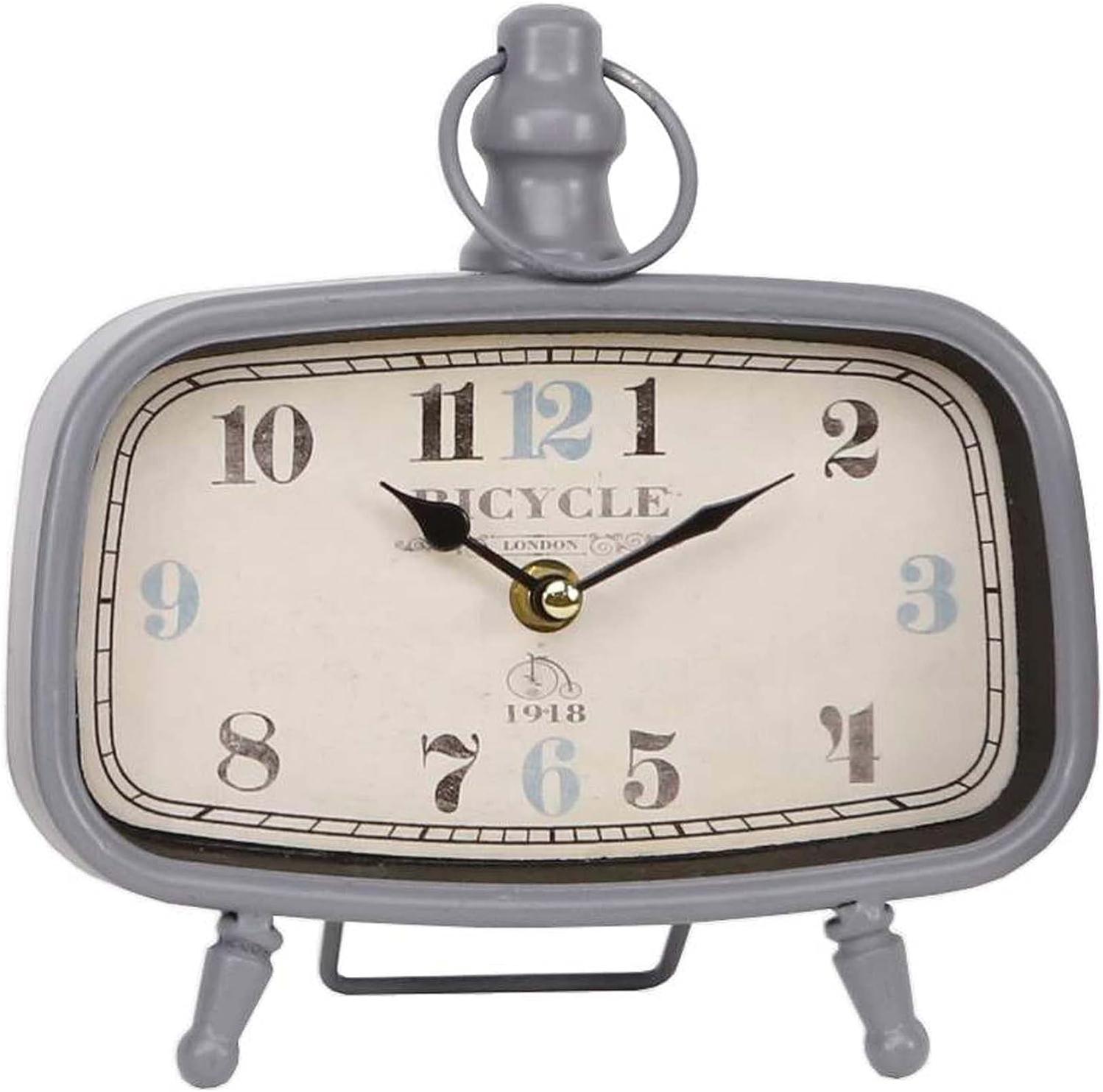 Horloge de table vintage - Gris | Leroy Merlin