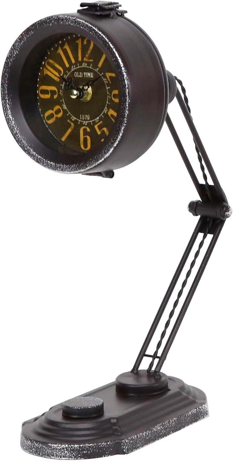 Horloge de Table Vintage - Noir | Leroy Merlin