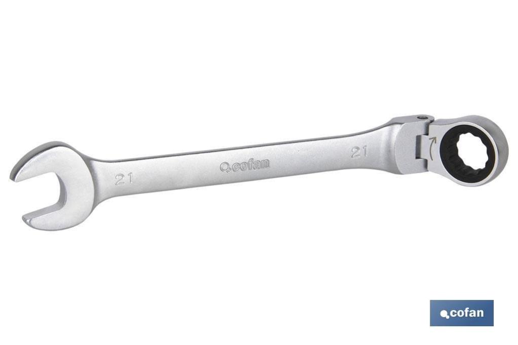 Llave combinada articulada 180 de carraca 20mm | Leroy Merlin