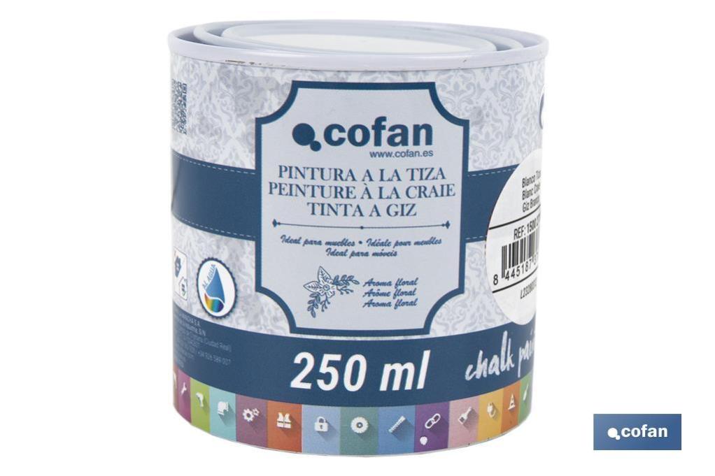 Pintura a la tiza, chalk paint, blanco tiza 250 ml | Leroy Merlin