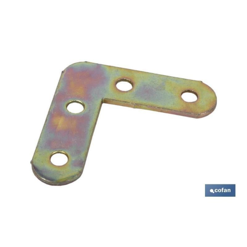4 uds. escuadra plana 40 mm venta unitaria | Leroy Merlin