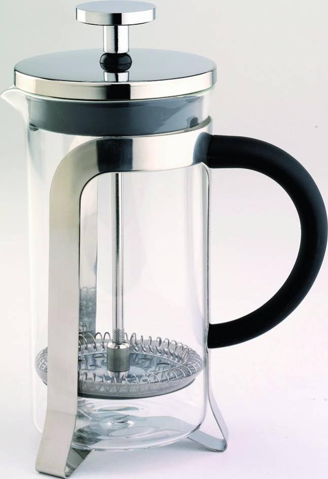 Cafetera Embolo Cromada Centre Spezia-600ml | Leroy Merlin