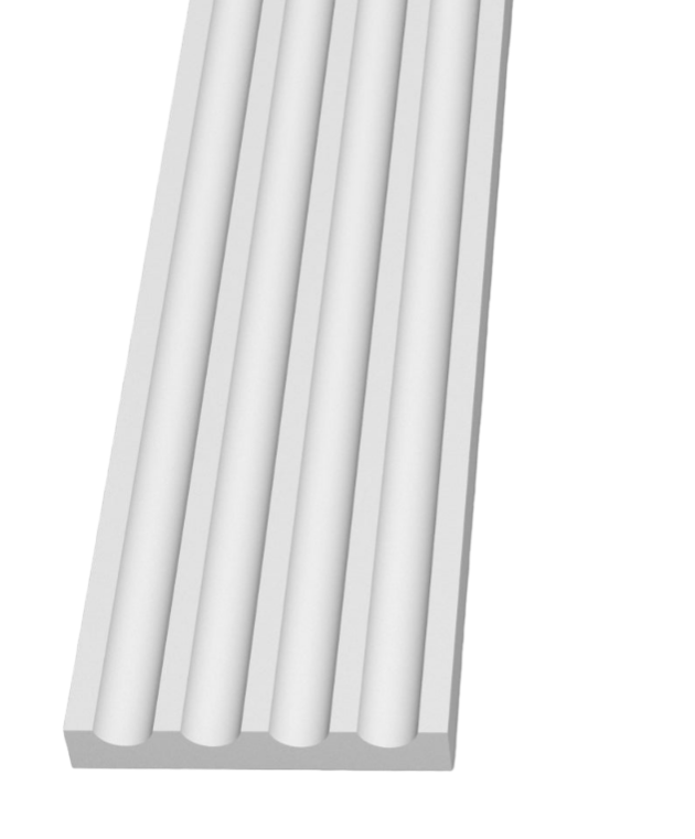 Lesena decorativa a parete pilastro colonna piatta 2000x66x11mm | Leroy ...